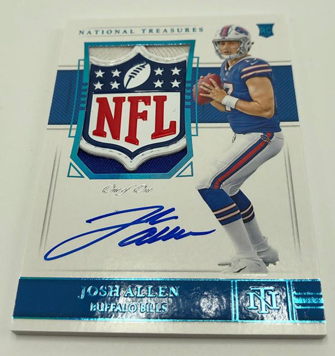 #1 - National Treasures NFL 2018 LEFT SIDE SERIAL NUMBER BREAK – 1of1 ...