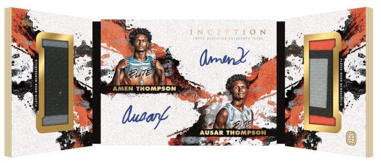 #1 - 21/22 Topps Inception OTE Basketball 3 Hobby Box Random Player (8 ...