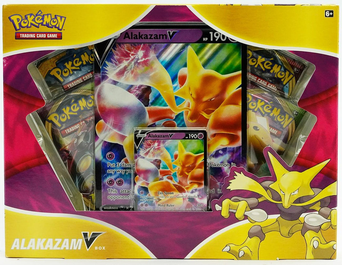 Pokemon Alakazam V Box (PERSONAL BREAK) **READ BELOW** – 1of1 Card Shop
